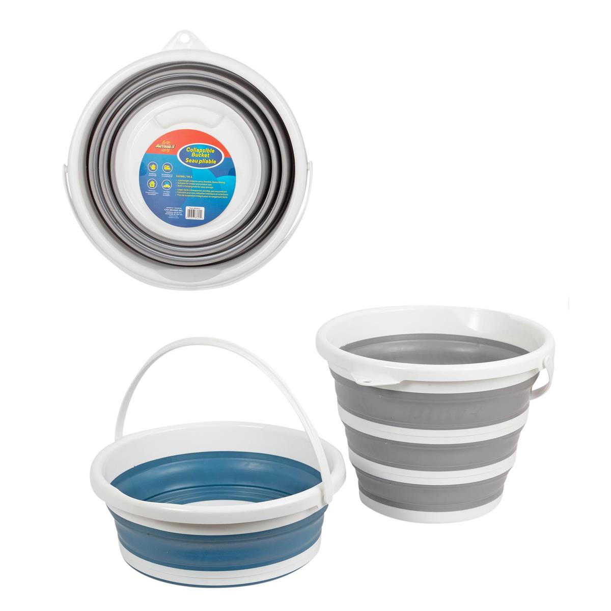 Collapsible Water Bucket - Portable Space-Saving Bucket for Cleaning ...