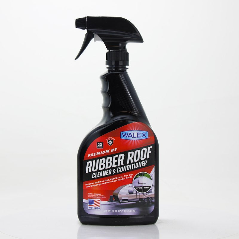 Walex RV Rubber Roof Cleaner/Conditioner - Removes Dirt, Road Grime, T ...